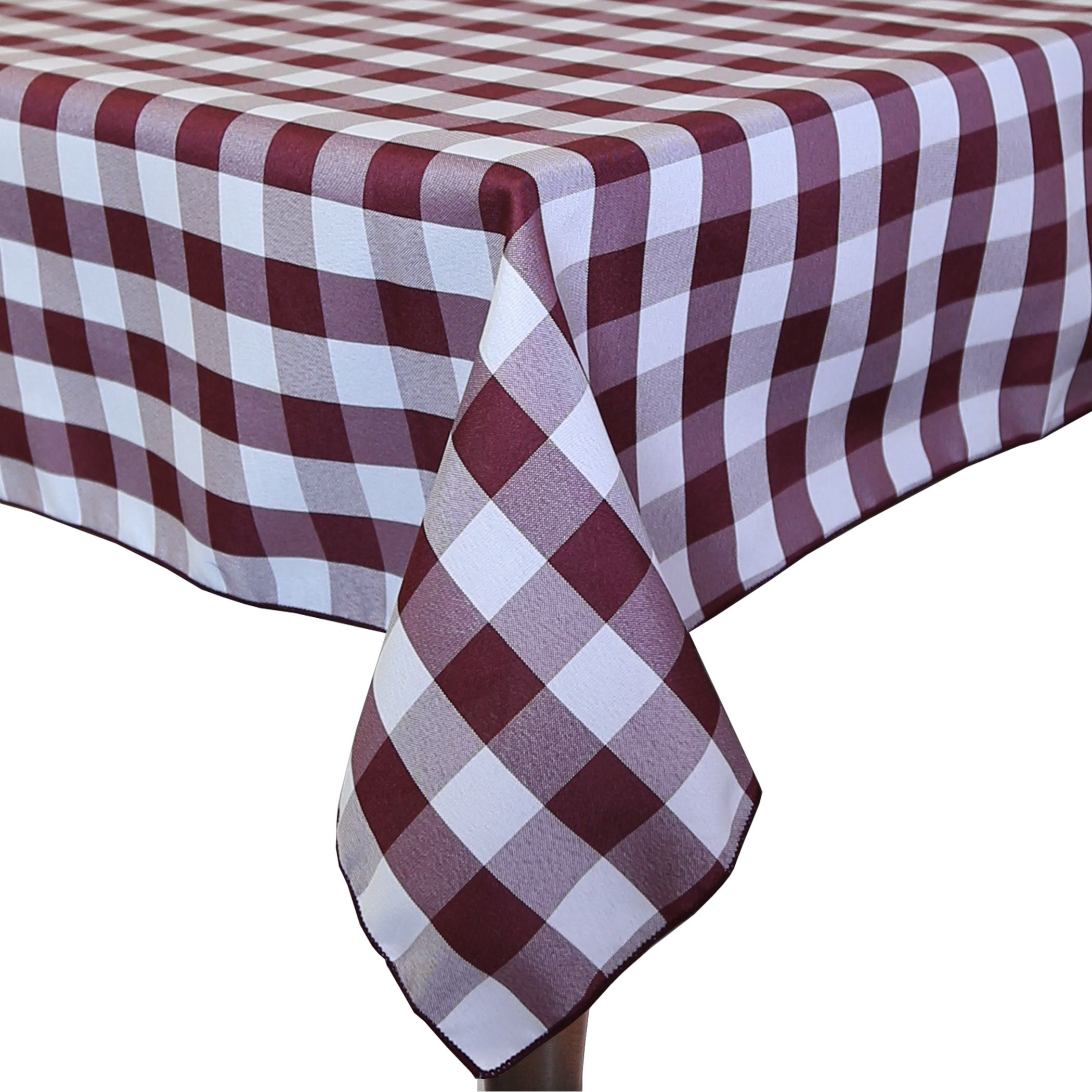 checked table cloths